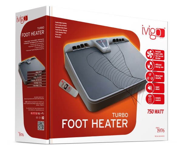 Ivigo Foot Heater with Fan :: IVIGO Electric Heaters | Heating ...